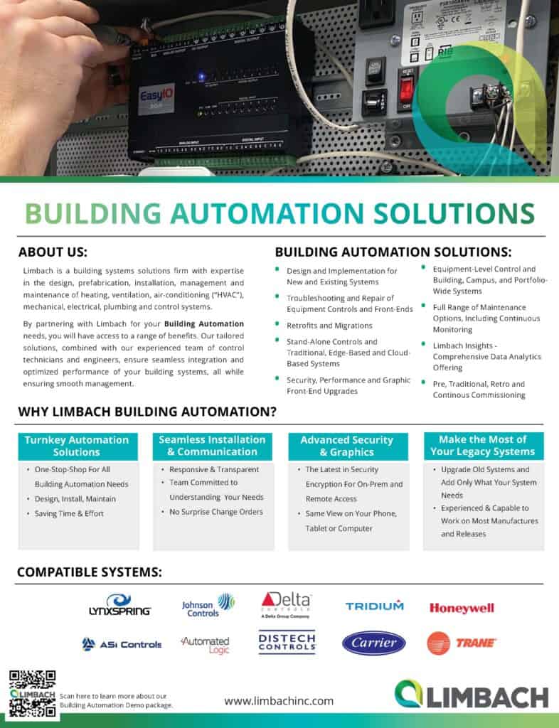 Building Automation Upgrades - Limbach
