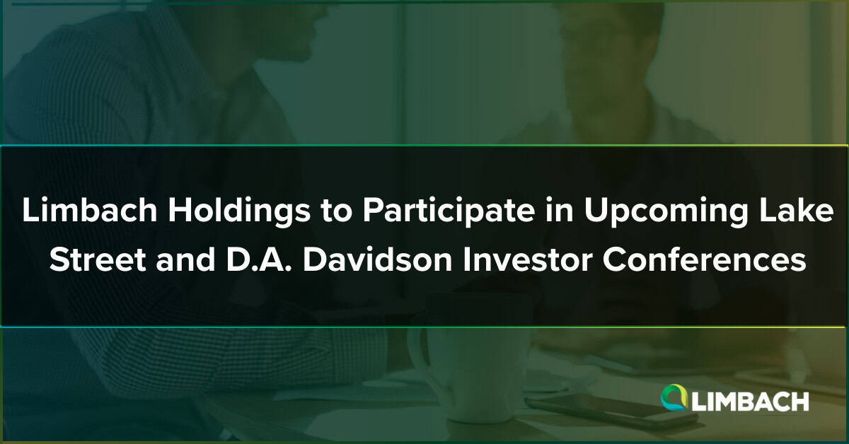 Limbach Holdings to Participate in Upcoming Lake Street and D.A ...